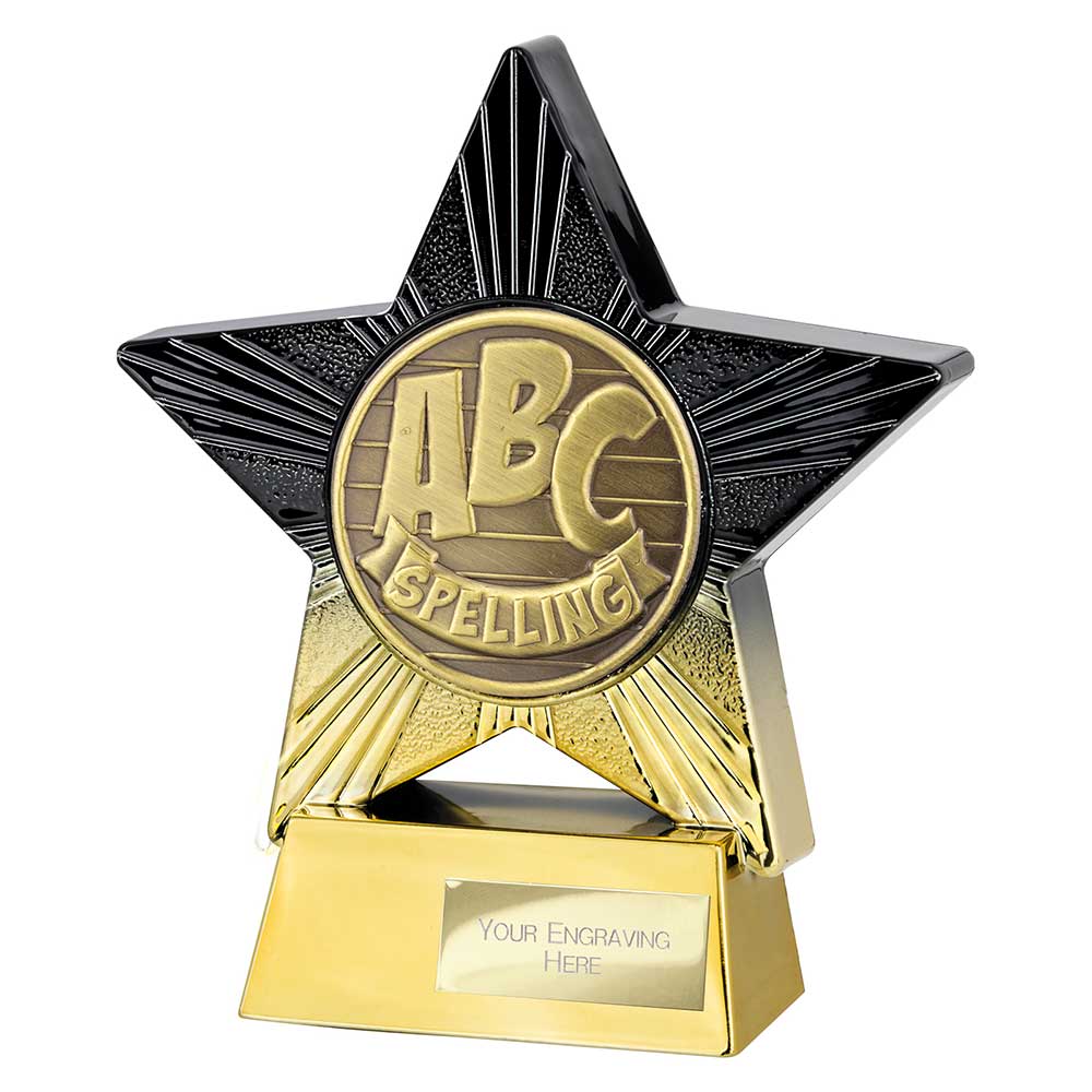 Superstar Spelling Award Trophy | North East Trophies