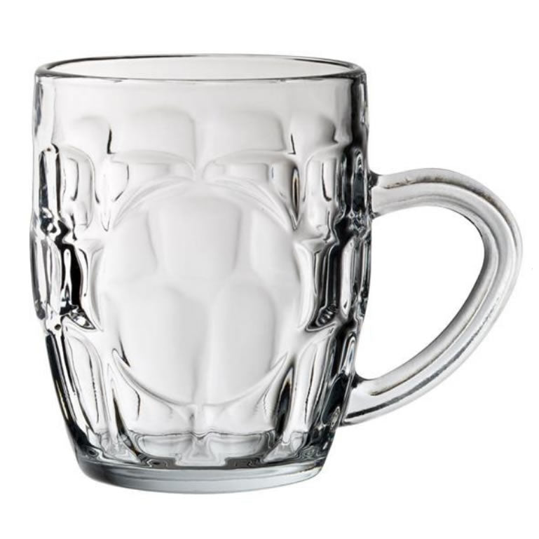 Half Pint Dimple Mug with Window | North East Trophies