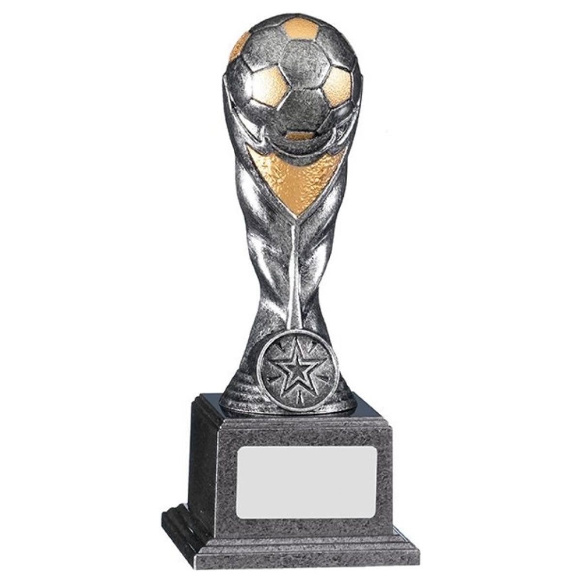 Football Ball Trophy Award - Silver – North East Trophies