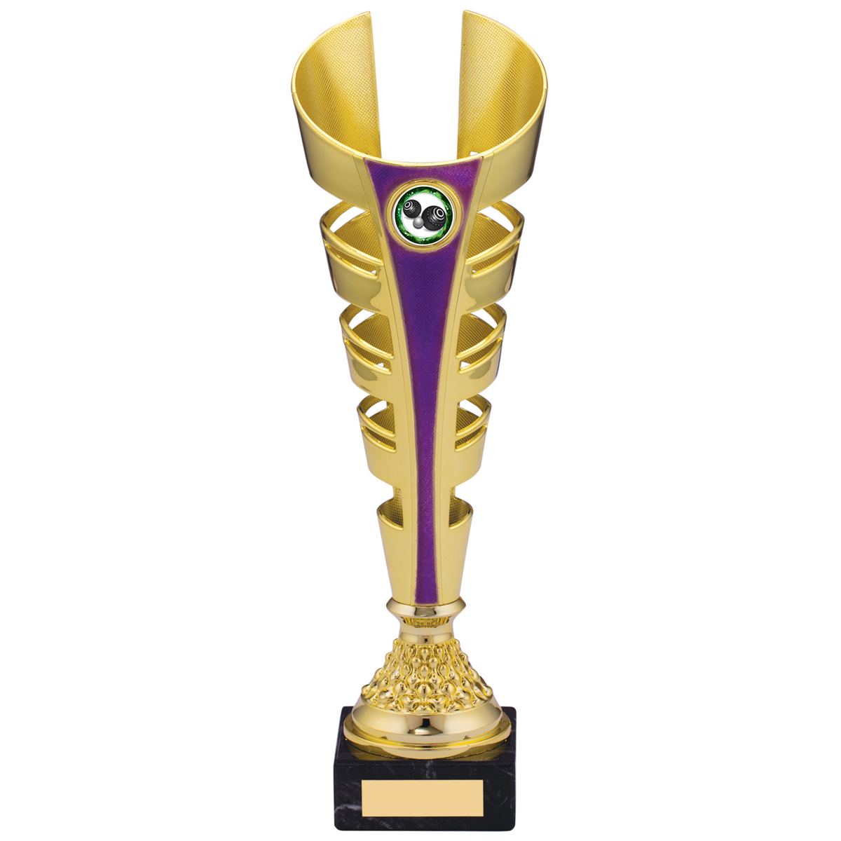 Gold Cone Trophy Gold and Purple Spiral Award – North East Trophies