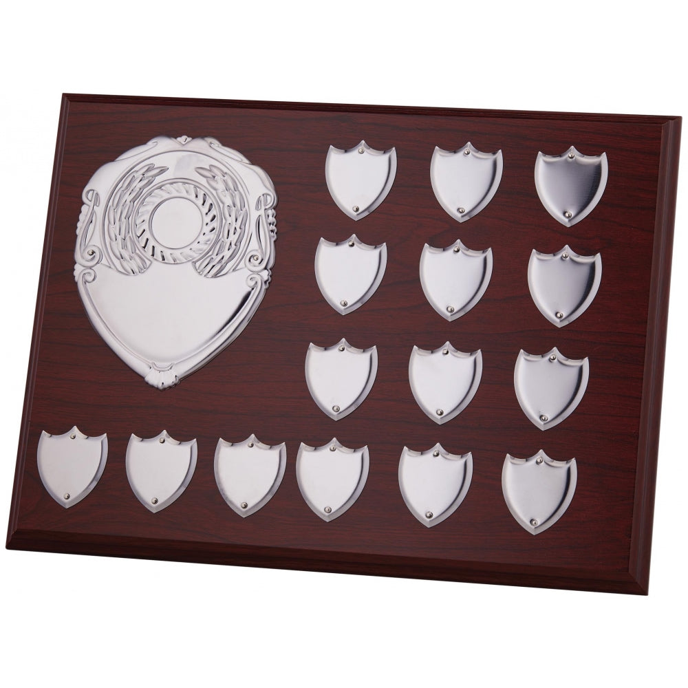 Royal Presentation Annual Plaque Award - 15 Shields | North East Trophies