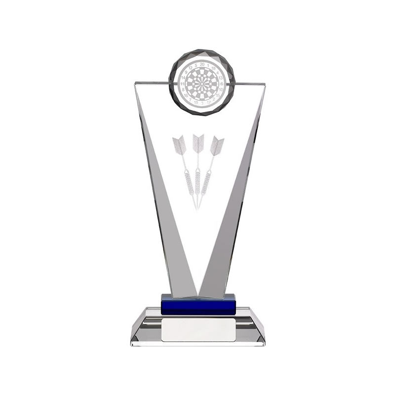 Glass Darts Trophy Pinnacle 3D Darts Trophy Award | North East Trophies