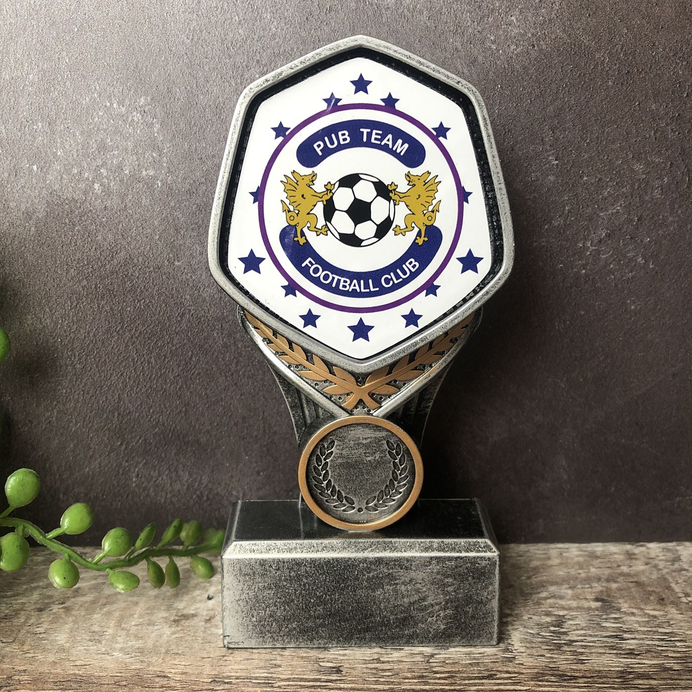Falcon Personalised Award Trophy - Add your Logo or Club Badge | North ...