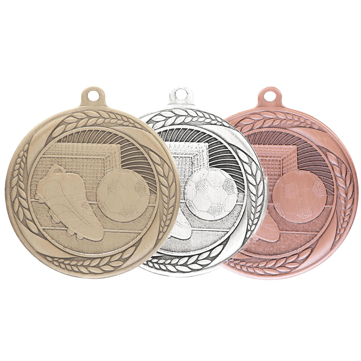 Typhoon Football Medal 5.5cm – North East Trophies