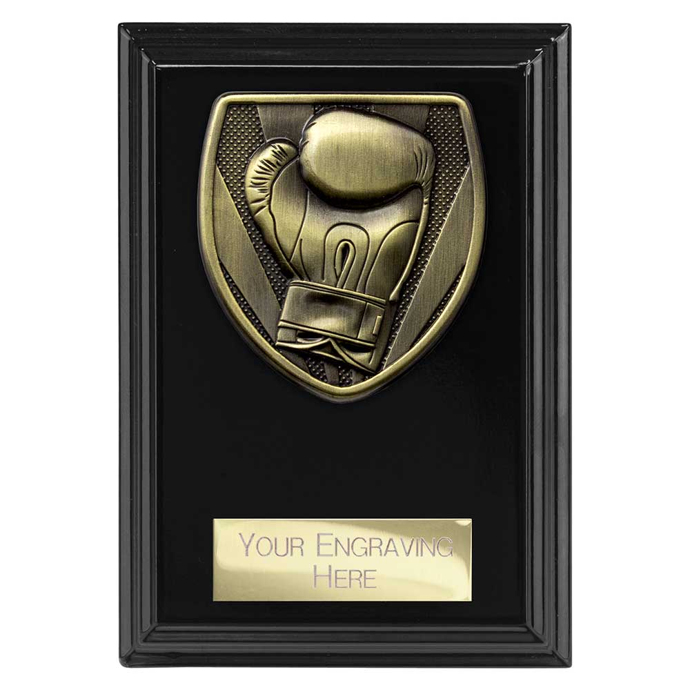 Cobra Boxing Plaque Award Epic Black | North East Trophies