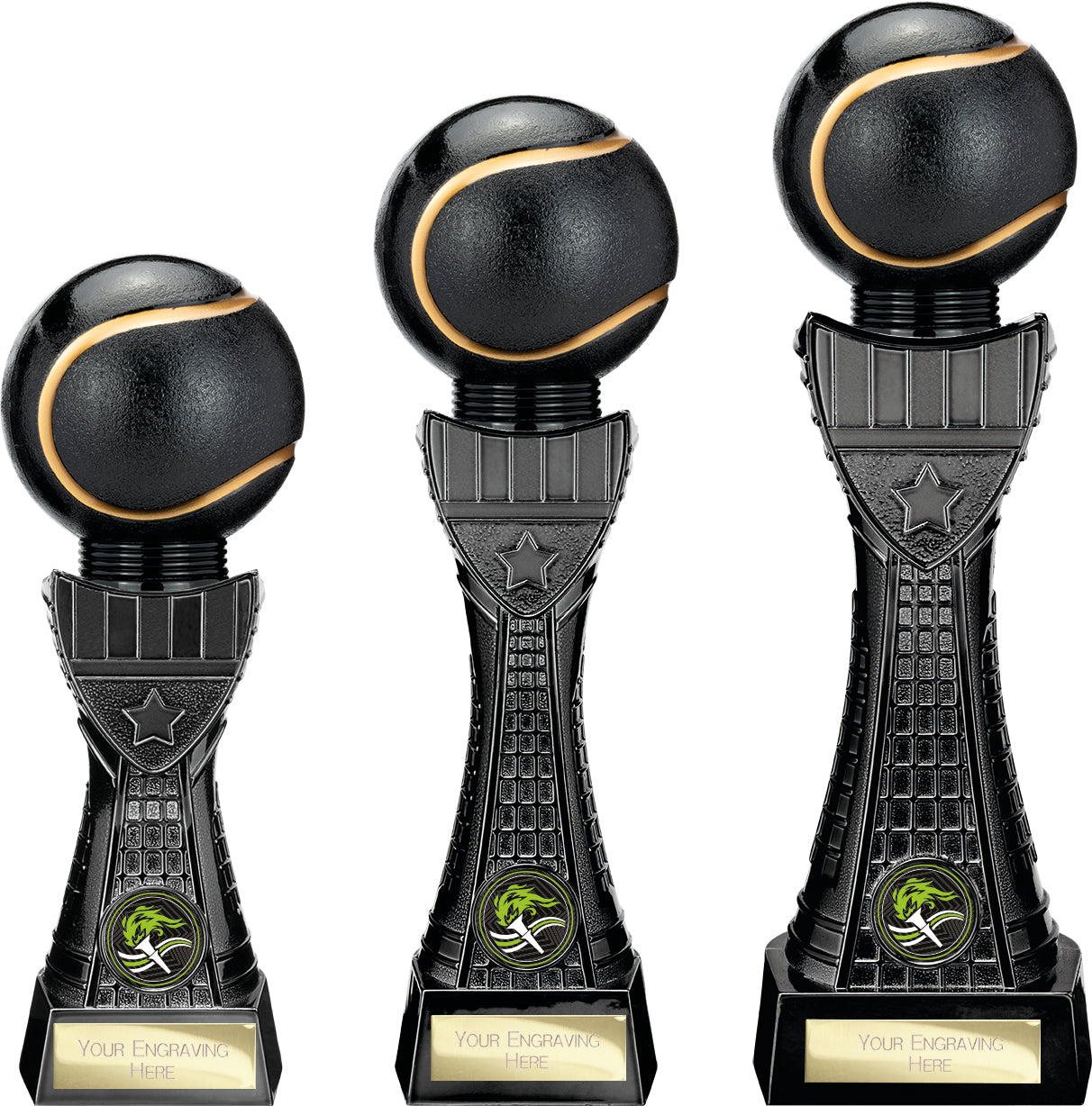 Black Viper Tennis Trophy Award – North East Trophies