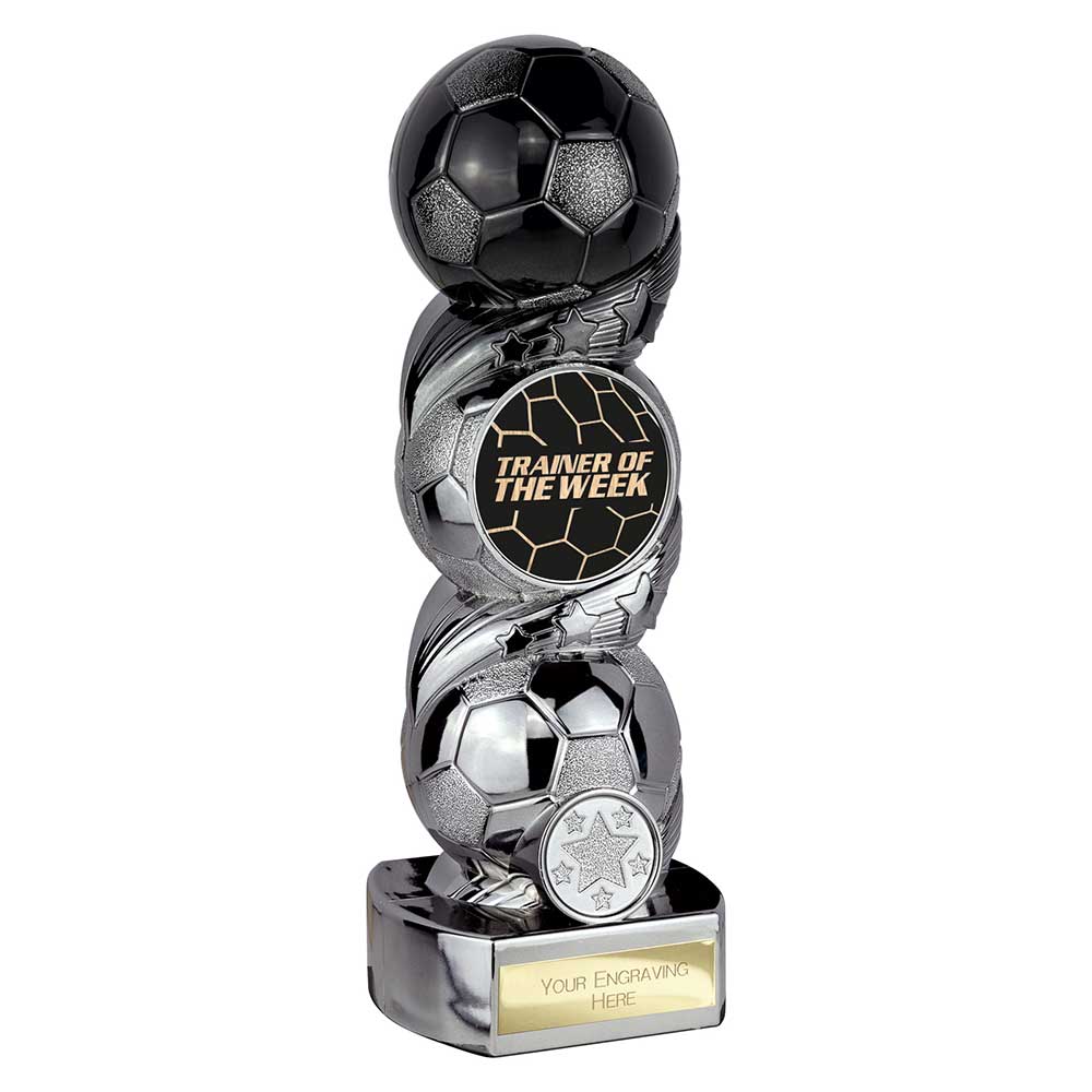 Hat-trick Strike Trainer of The Week Football Trophy Award | North East ...