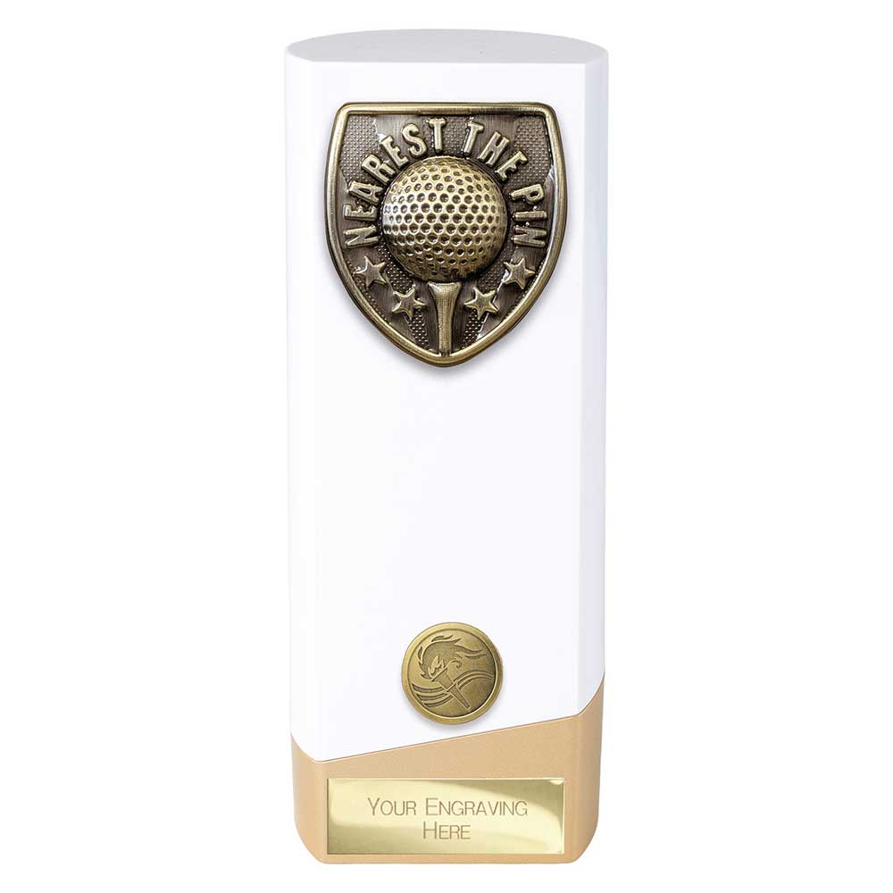 Prime Cobra Golf Nearest the Pin Trophy Award in White & Gold – North ...