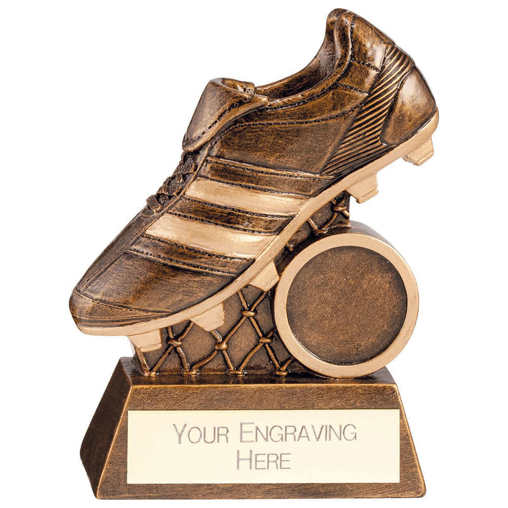 Scorcher Football Boot Resin Trophy Award | North East Trophies