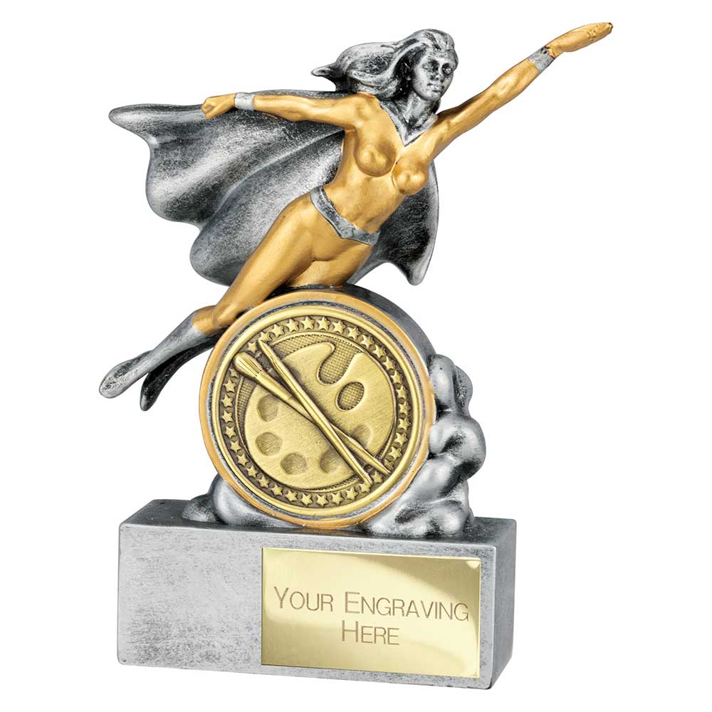 Hero Female Art Award Trophy | North East Trophies