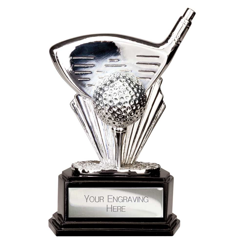 Belfry Golf Driver Trophy Award Silver | North East Trophies