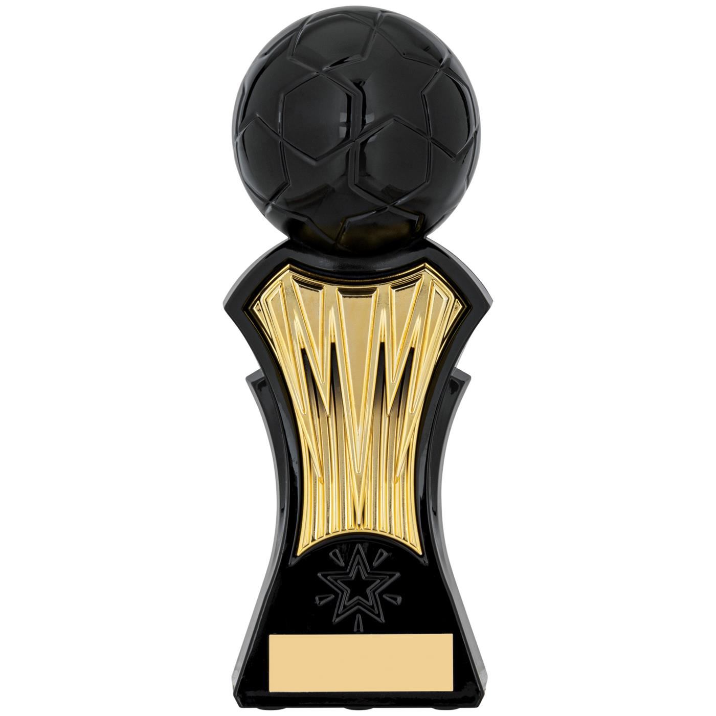 Strike Force Football Trophy Award in Gold & Black Fusion | North East ...