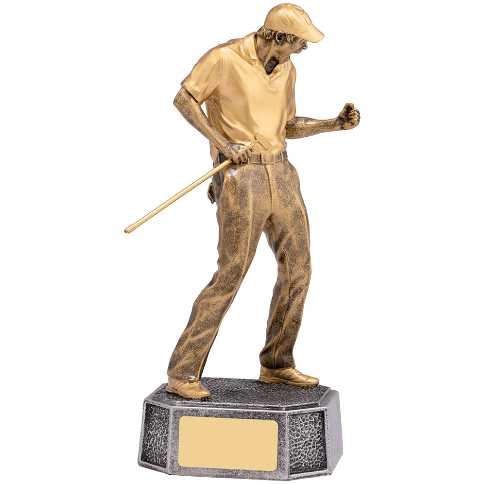 Golf Celebration Figure Trophy Award | North East Trophies