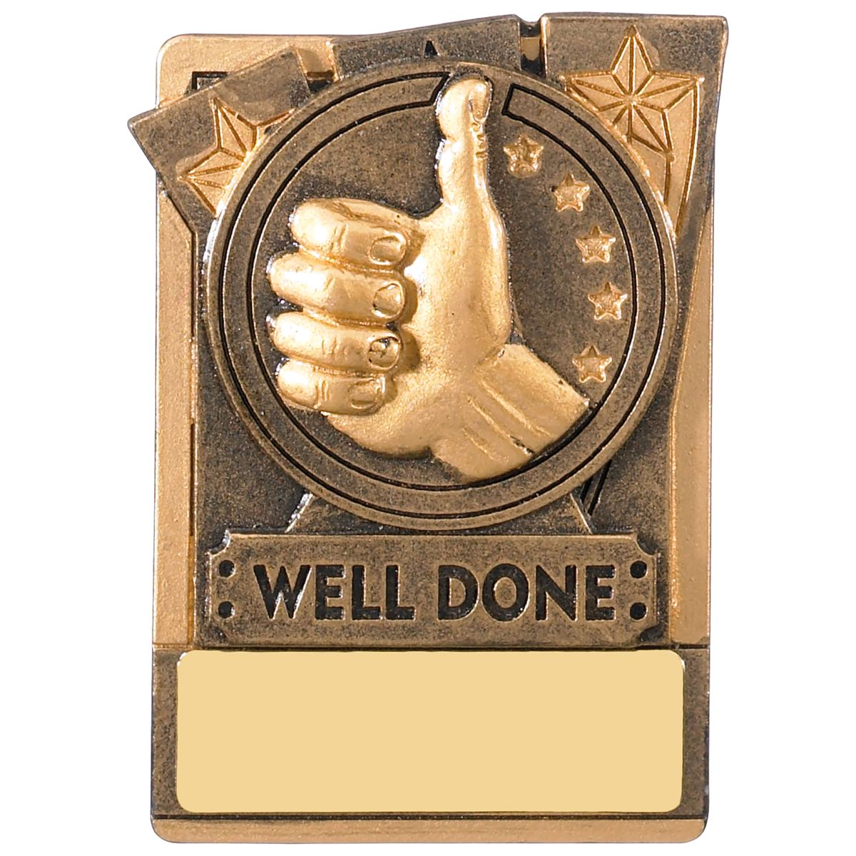 Well Done Fridge Magnet Award – North East Trophies