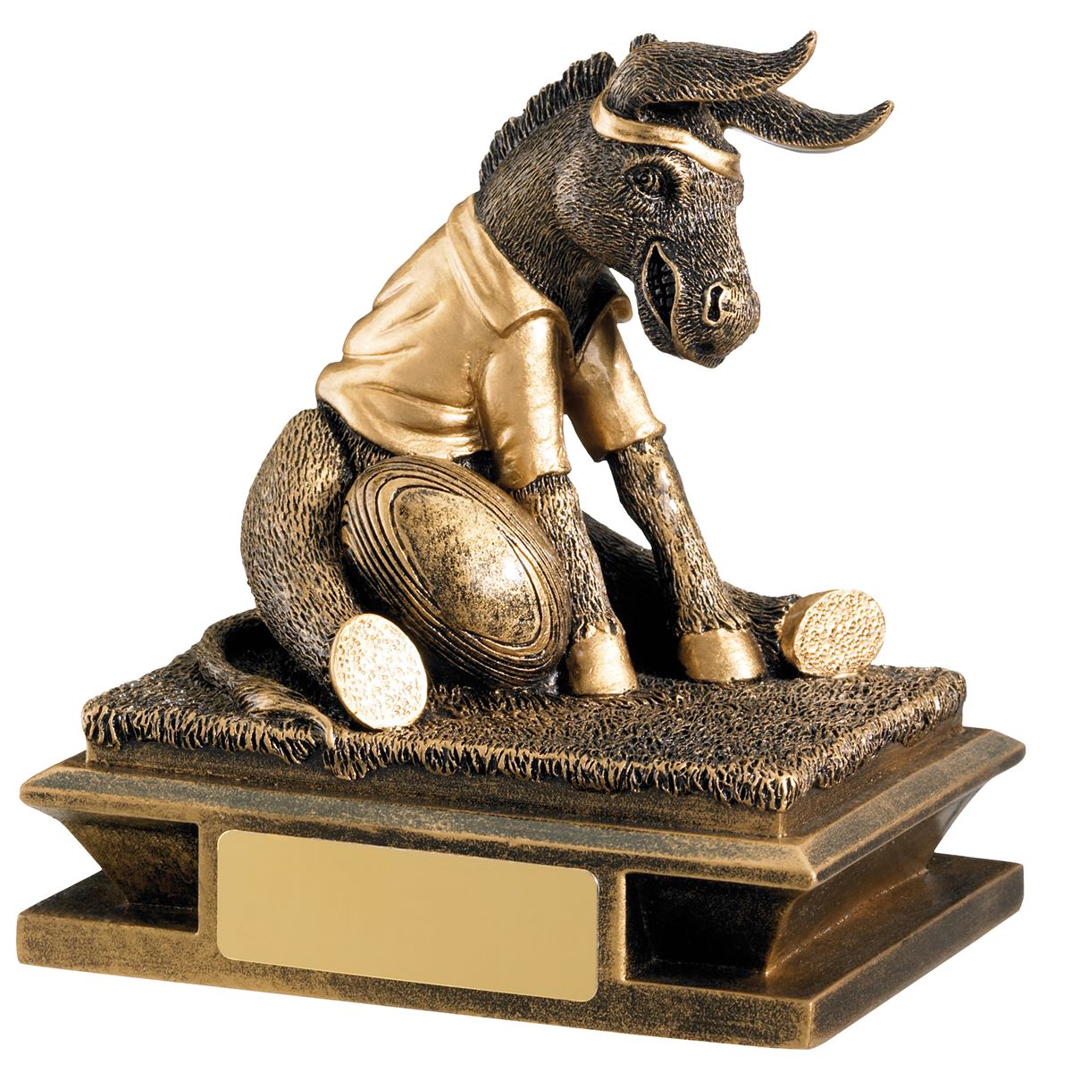 Rugby Joke Trophy Donkey Award – North East Trophies