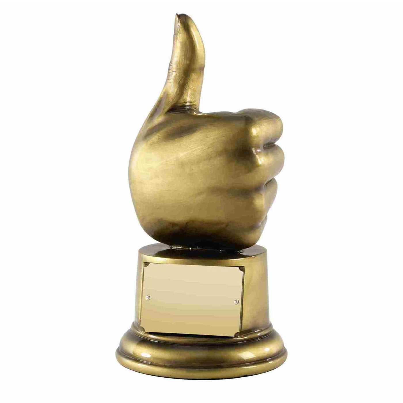 Well Done! - Thumbs Up Trophy Award | North East Trophies