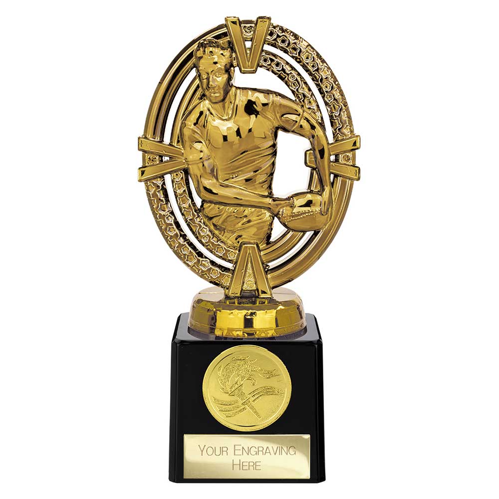 Maverick Legend Rugby Trophy Award Fusion Gold | North East Trophies