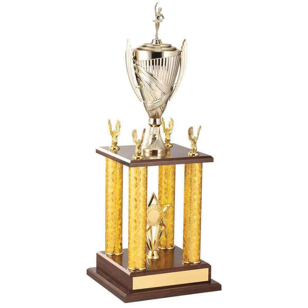 Goliath Quad Tower Ballerina Dance Trophy Award – North East Trophies