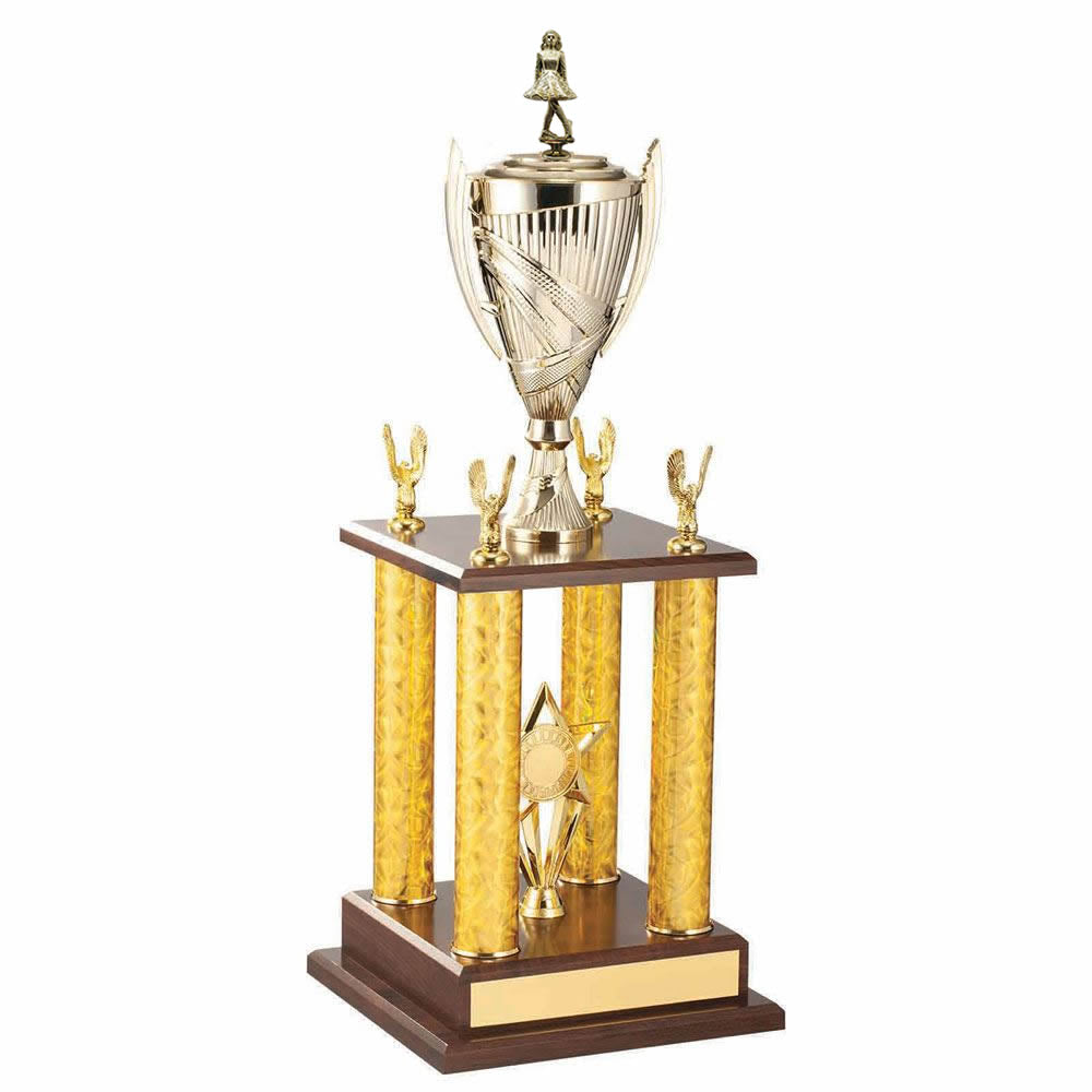 Goliath Quad Tower Irish Dancer Dance Trophy Award – North East Trophies