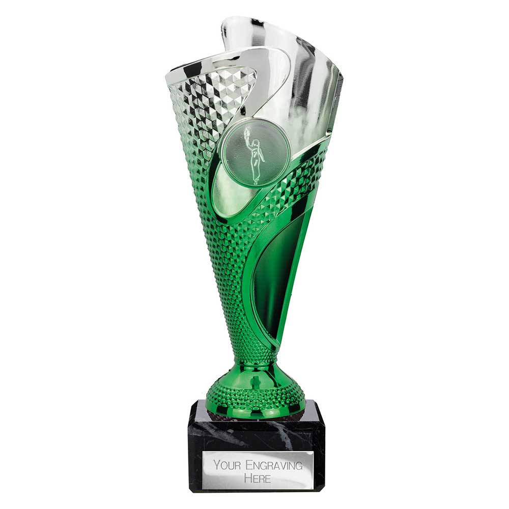 Rodeo Multisport Trophy - Silver & Green | North East Trophies