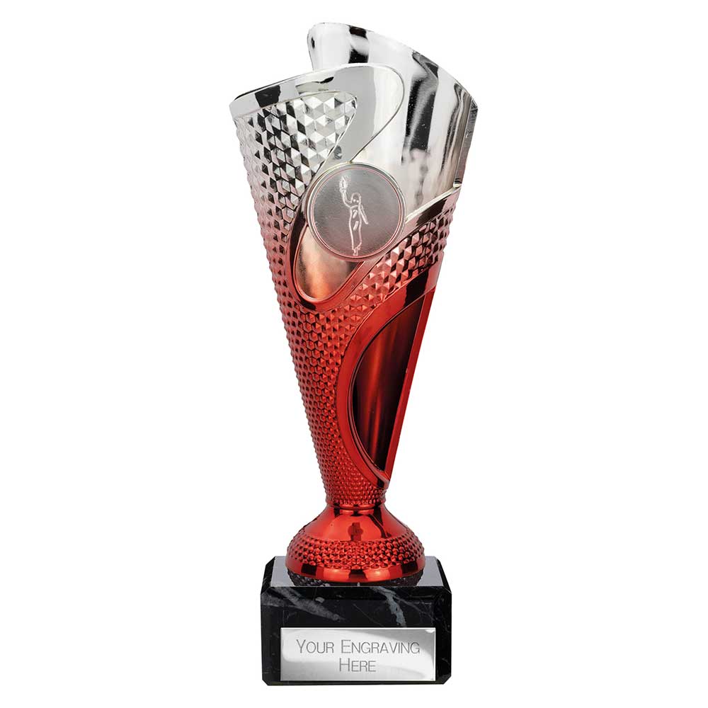 Rodeo Multisport Trophy - Silver & Red | North East Trophies