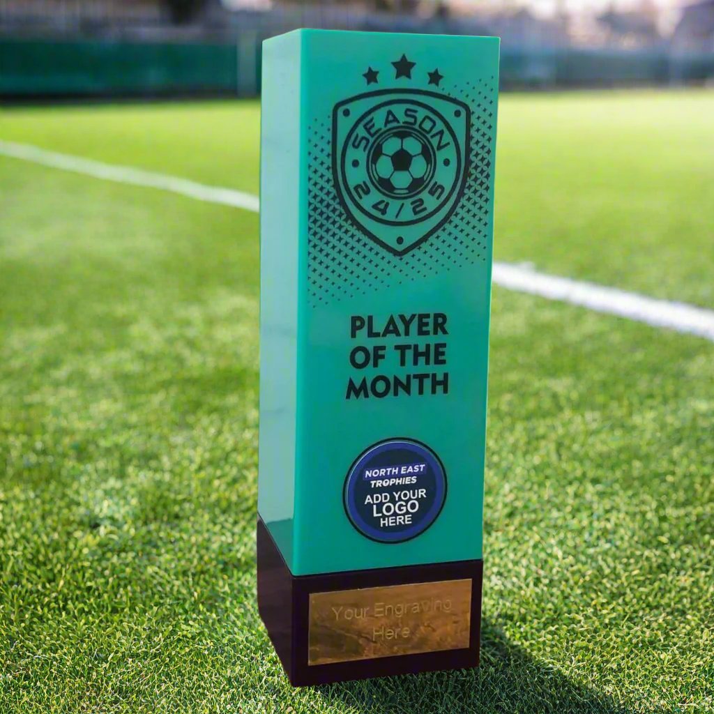 Prodigy Season 24/25 Player Of The Month Green and Purple Football Tro ...