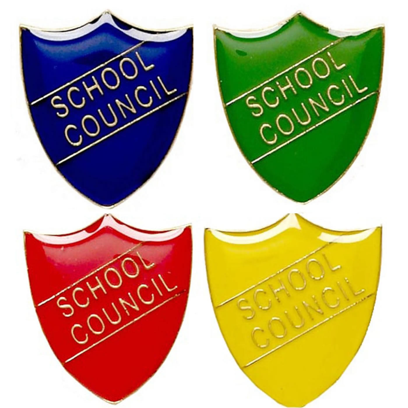 School Council Shield Badges | North East Trophies