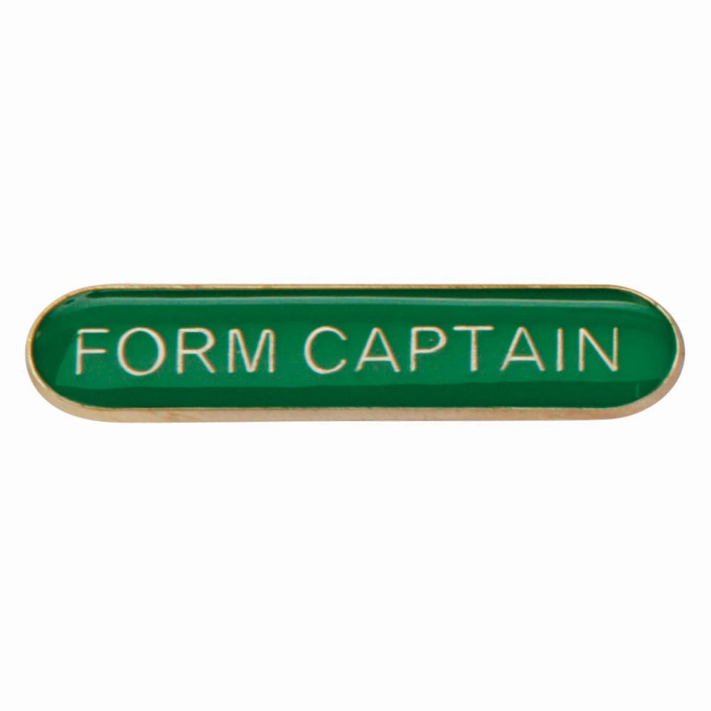 Form Captain Green Bar Badge – North East Trophies