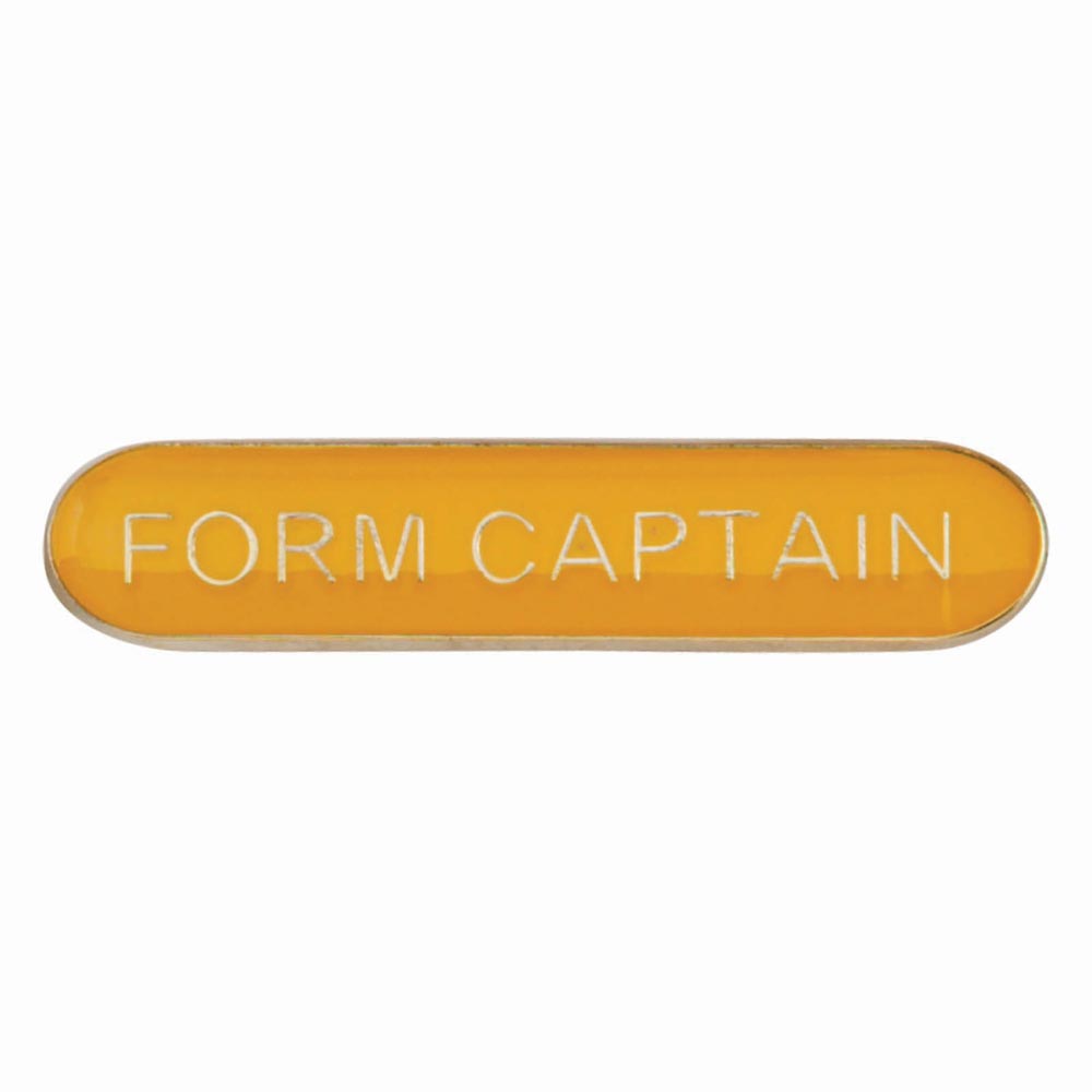 Form Captain Yellow Bar Badge – North East Trophies