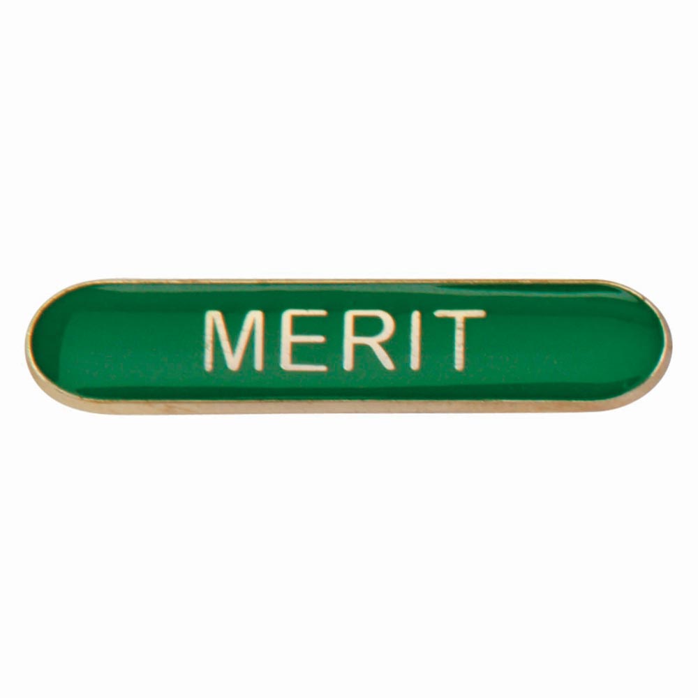 Merit Green Bar Badge – North East Trophies