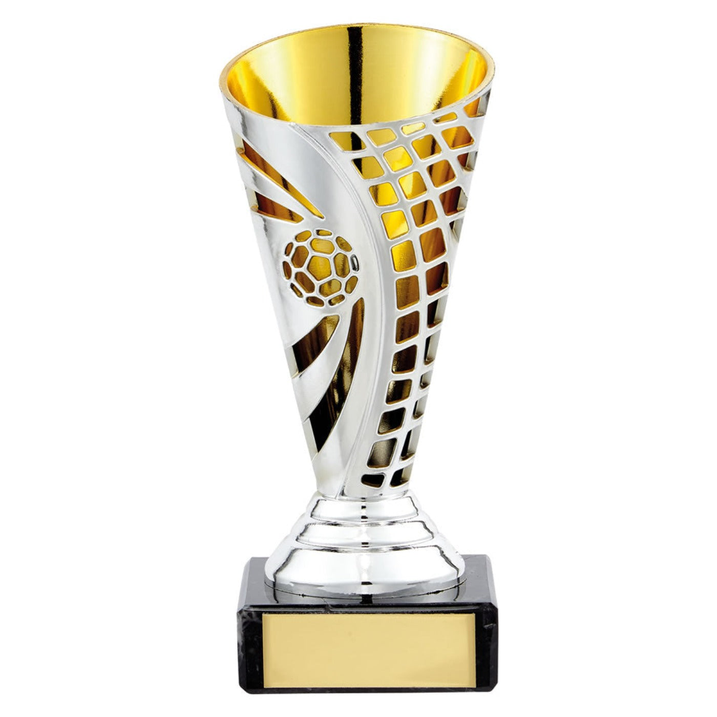 Football Series Defender Cup In Silver and Gold - 6 Inches – North East ...