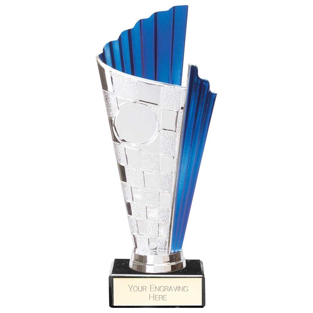 Flash Legend Trophy in Blue – North East Trophies