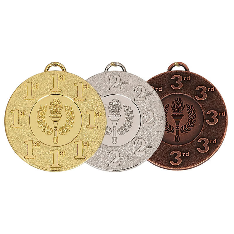 Target Victory Torch Medal 5cm - North East Trophies