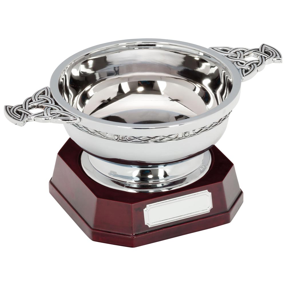 The Highland Quaich On Base - 4 Inch – North East Trophies